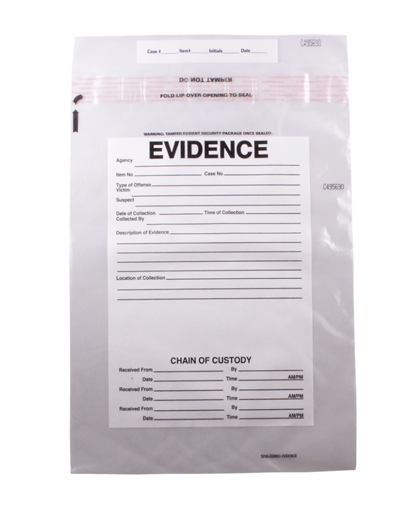 Evidence Bags 12" x 16" - Secure & Durable Storage