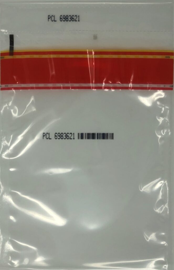 6 x 9 Clear Tamper Evident Bags - Secure Packaging Solutions