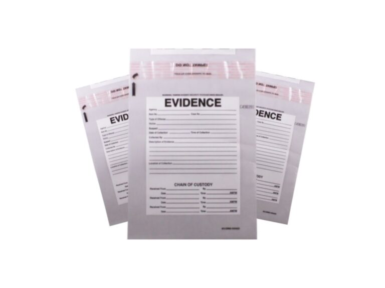 How to Properly Pack and Seal Evidence Collection Bags?